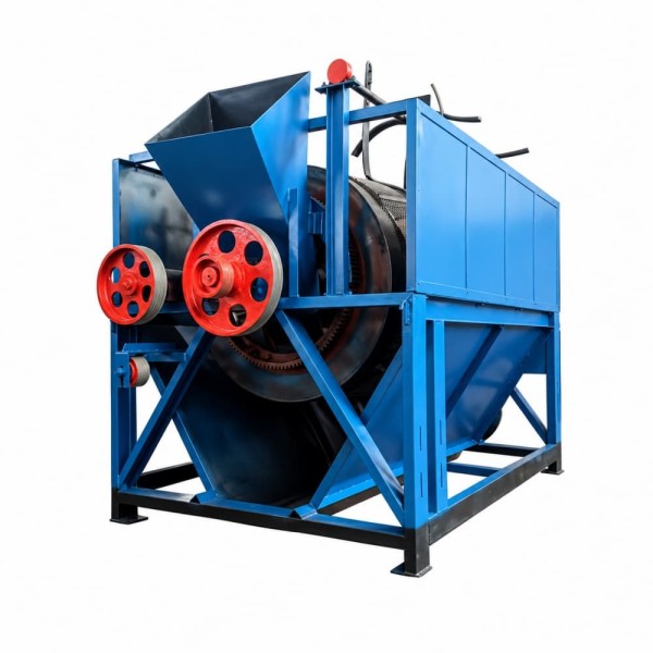 Quality High Efficiency Hammer Trommel Screen for Stone & Grass Root Removal for sale