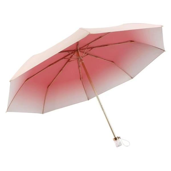 Quality Metal Shaft Frame Custom Gradient Shade Umbrella Popular for Women All in 1 for sale