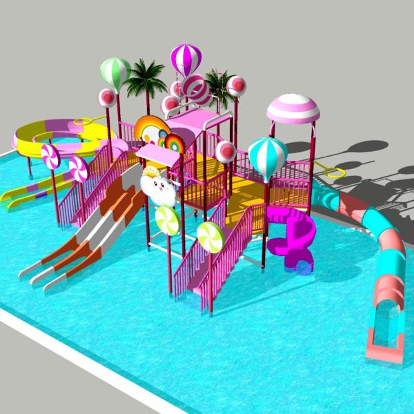 Quality Sturdy Back Yard Water Park Child Friendly OEM Service Available for sale