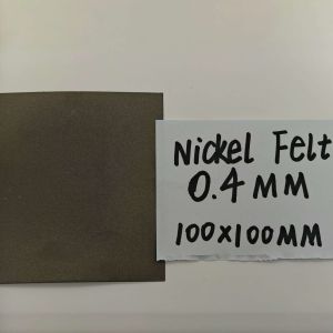 Quality 0.4mm Thick Nickel Fiber Felt AEM Hydrolyzed Pure Nickel Sintered Felt for sale