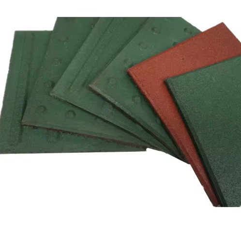 Quality Polychrome Gym Rubber Flooring for Sports Court Warehouse Kindergarten Playground for sale