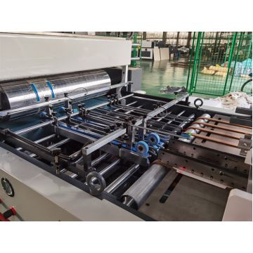 Quality 150×150mm Paper Window Patching Machine Corner V Cutting Creasing for sale
