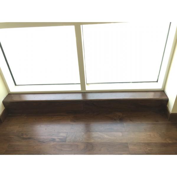 Quality stained Rotary American Walnut Engineered hardwood Flooring, selected grade for sale