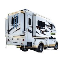 Quality Stadard Aluminum Structure Camper Top with Rack For F150 Hard Camper Shell for sale