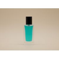 Quality Easy Refill Custom Glass Perfume Bottles Cylinder Cap For Personal Care for sale