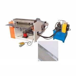 Quality Semi Automatic Saw Blade Press Machine for Restaurant in Aluminum Foil Roll for sale