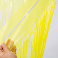 Quality Custom PET Fluorescent Party Foil Curtain Backdrop Indoor Outdoor Festival for sale