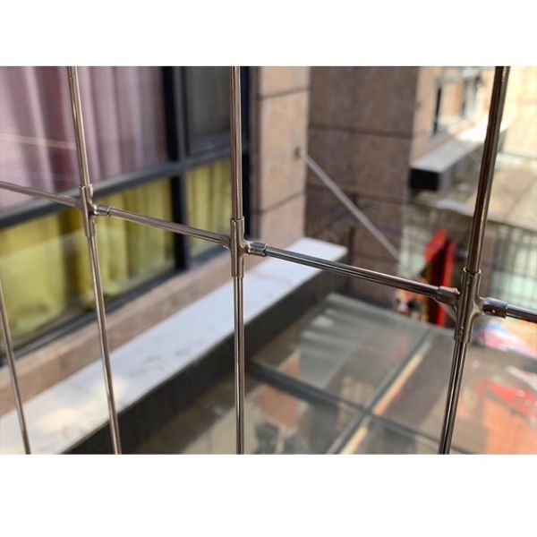 Quality Customizable Balcony Safety Grill Made from Steel Wire Structure 316 Grade and Wire Construction 316 Wire 3 7 with Teflon Coating 2.0mm for sale