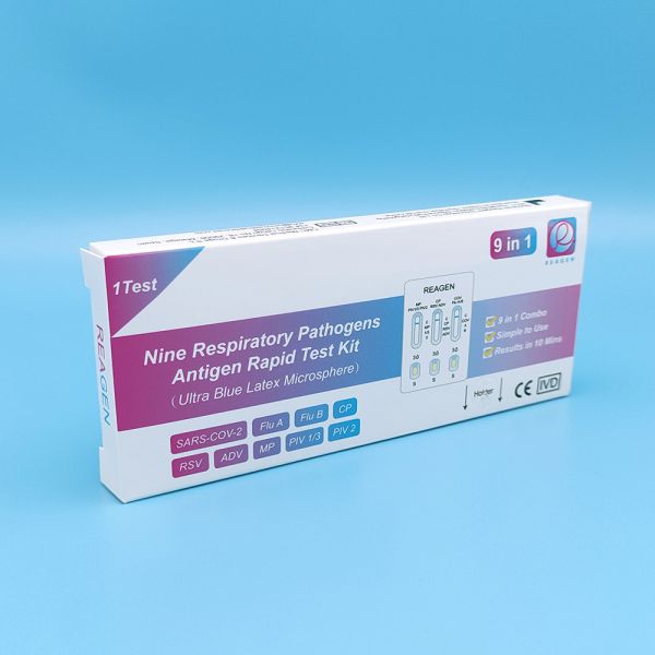 Quality Rapid Nine Pathogens Antigen Test Kit for Human Nasal Swab for sale