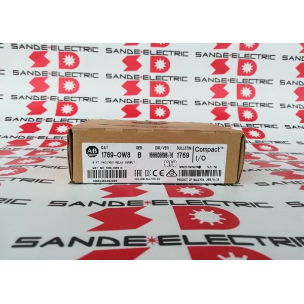 Quality One New AB 1769-OW8 PLC Module In Box 1769OW8 1769-0W8  Output Module for sale