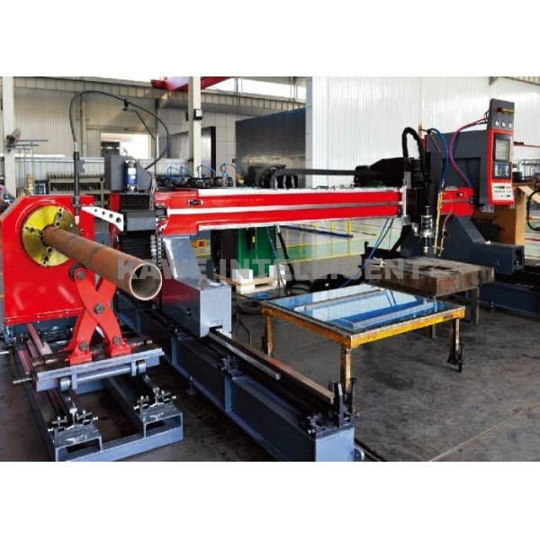 Quality Multi Function CNC Plasma Cutting Machine 6 Axis Tube Profile Cutting Machine for sale