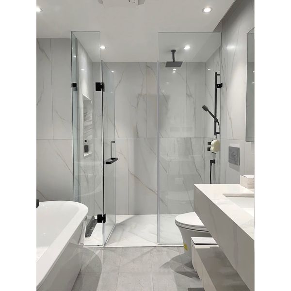 Quality Minimalism Frameless Tempered Glass Shower Enclosure And Partitions for sale