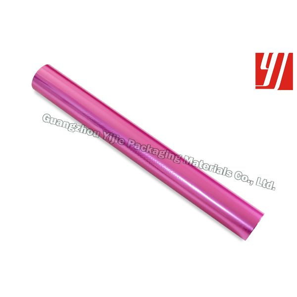 Quality Rotary Stamping Rose Red 16 Micron Matte Foil for sale