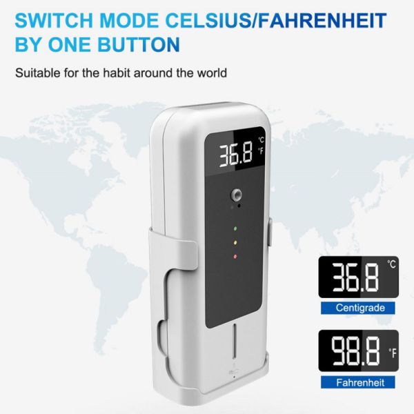 Quality Infrared Induction 4AA Battery Walk Through Temperature Scanner for sale