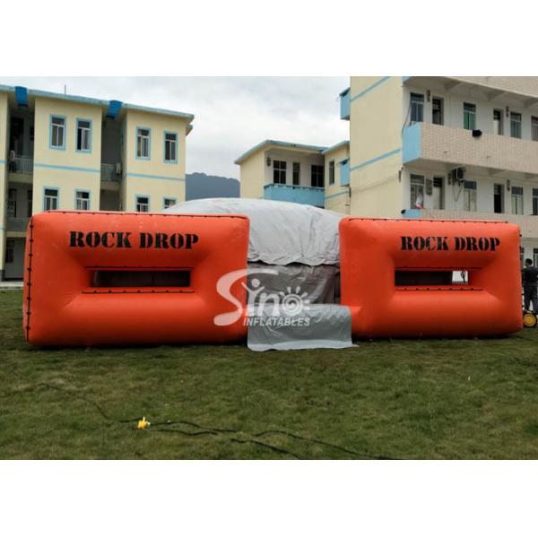 Quality Custom size outdoor big inflatable jump air bag for BMX stunt challenge for sale
