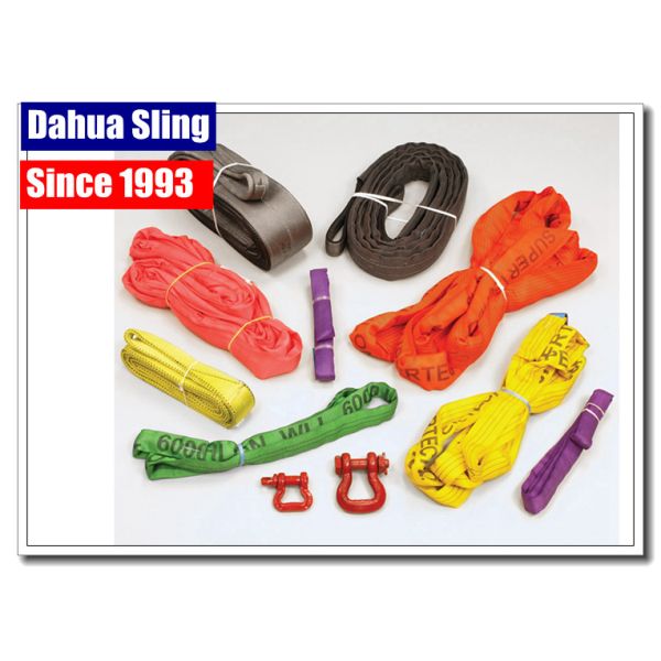 Quality Woven Structure Endless Round Slings For Barges Multi Layer Low Elongation for sale