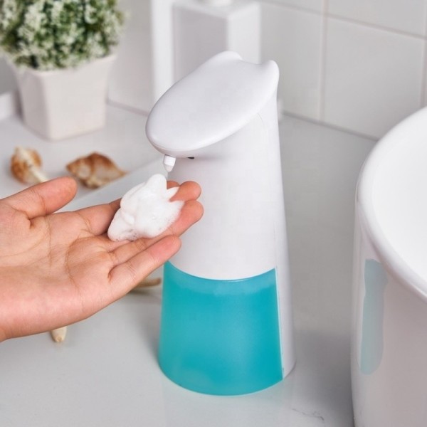 Quality ABS Kitchen Popular Cute Cat Design Electric Battery Creative Touchless Suitable for Children Bubble Foam Smart Dispenser for sale