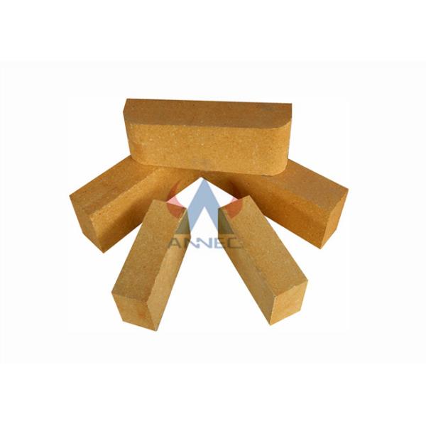 Quality Tunnel Kiln Yellow Fireproof Resistant 40 Al2O3 Fire Clay Bricks for sale