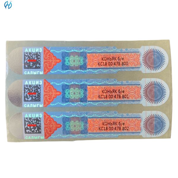 Quality Roll/Sheet Packing Holographic Security Stickers - Customization Available for sale