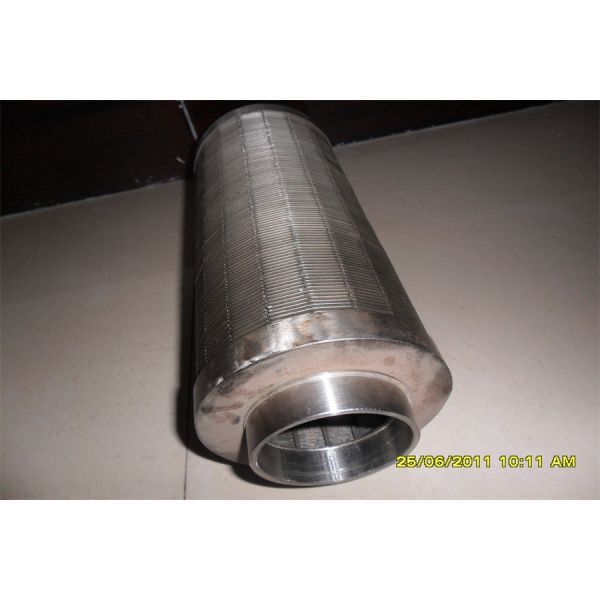 Quality Non Clogging Stainless Steel Filter Screen Water Division Wedge Wire Strainer for sale
