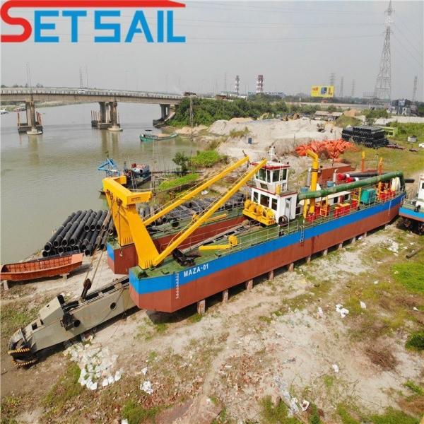 Quality 16 Inch Cutter Suction Sand Dredger with Hydraulic and Maximum Dredging Depth 13 for sale