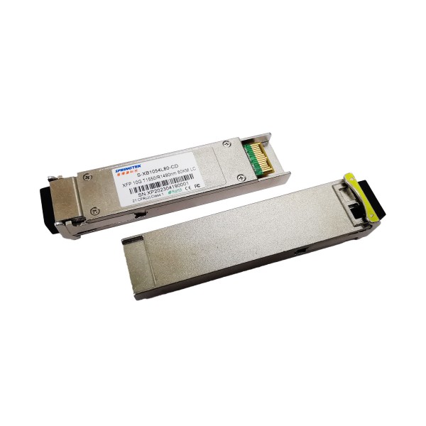 Quality WDM 10G Xfp 80km 1550/1490nm SM Simplex LC DDM Compatible Mikrotik Juniper Bidi 80km for sale