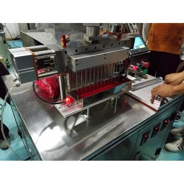 Quality Stainless Steel Lipstick Filling Machine , Multifunctional Automatic Bottling for sale