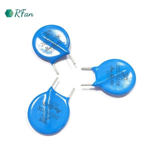 Quality MOV 20D820K DIP Varistor Metal Oxide Varistor Multipurpose For Ac 380V for sale