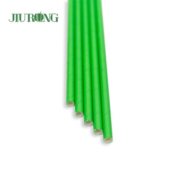 Quality SGS Eco Friendly Biodegradable Paper Straw Recycle For Restaurants for sale