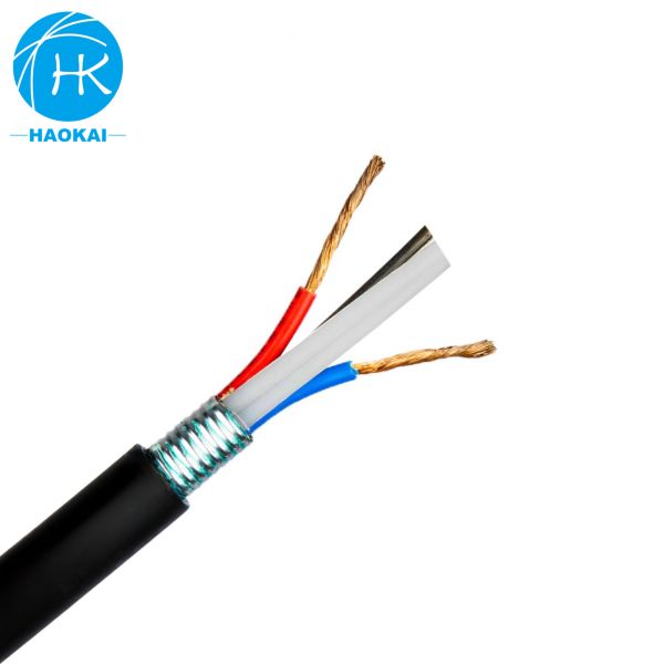 Quality Photoelectric Composite Outdoor Fiber Optical Cable GDTS-2-24Xn 2*1.5 for sale
