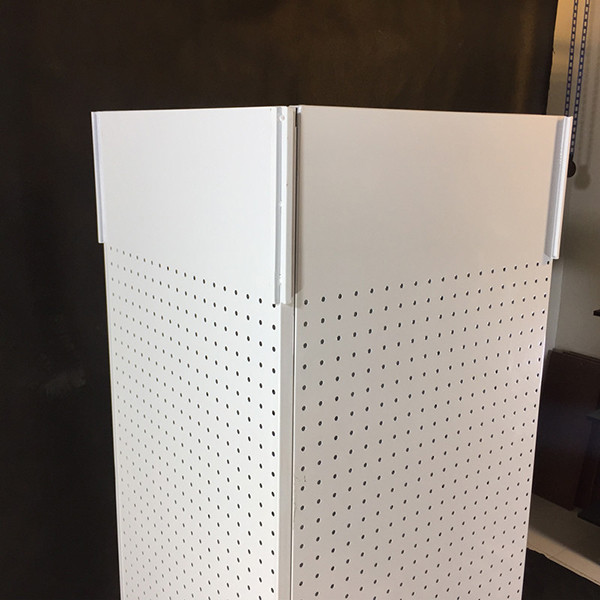 Quality H1440mm W540mm Pegboard Display Rack , Countertop Pegboard Spinner Rack Four for sale