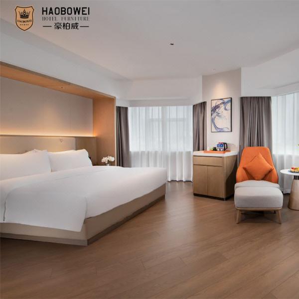 Quality OEM Hospitality Sleeping Hotel Suite Room Furniture Accommodation Furnishings for sale
