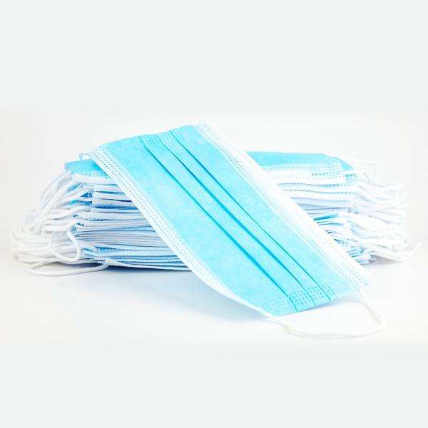 Quality Anti Flu Virus Dust Elastic Ear Loop 3 Ply Disposable Face Mask for sale
