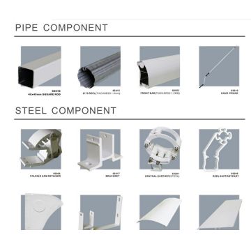 Quality Awning Roller Shade Hardware Kit Round Plug Nylon Plug Awning Hinges Brackets for sale