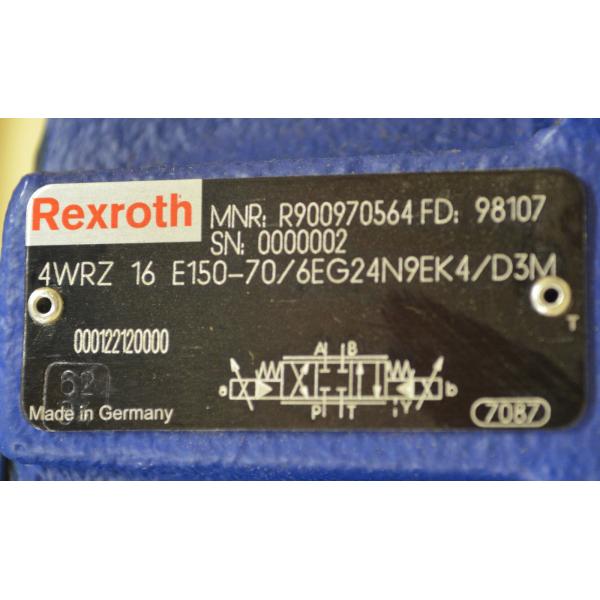 Quality Pilot Operated Rexroth Hydraulic Valves , 4WRZ16 Proportional Directional Valves for sale