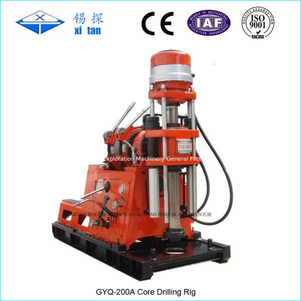 Quality Compact and Small Core Drilling Rig with Big Torque GYQ - 200A for sale