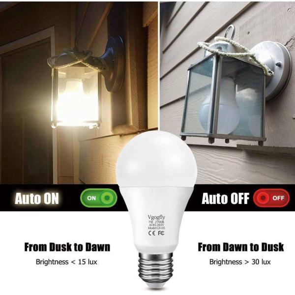 Quality Smart Sensor Bulb E27 Day Night Light Sensor LED Bulb with PIR Radar Motion for sale