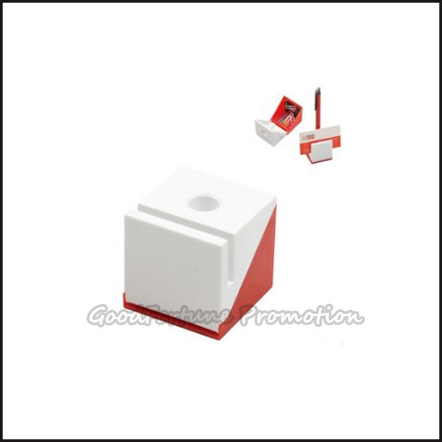 Quality Hot sale customed printed logo Eco Abs pen holder card holder with paper clip organizer for sale
