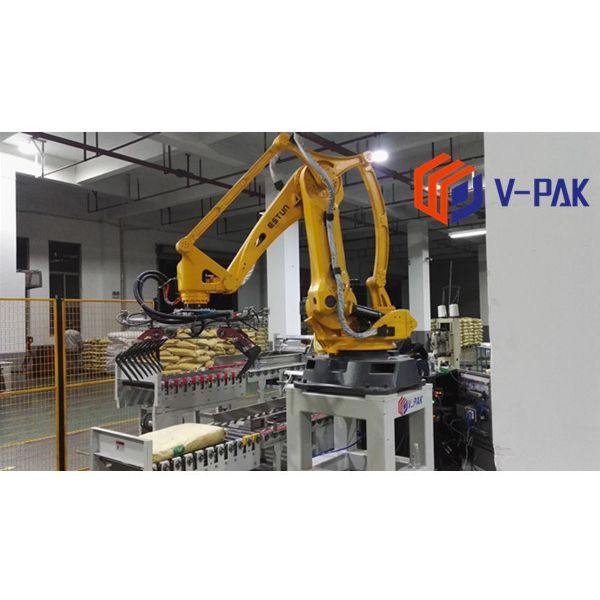 Quality 0.7MPa High Speed Robotic Automatic Palletizer Machine for sale