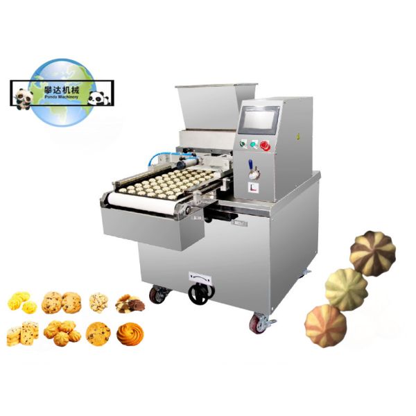 Quality PD600 PLC Double Color Cookies Machine PLC Two Color Cookie Machine Cookie Depositor for sale