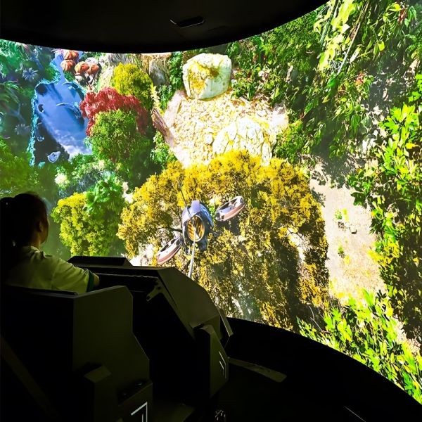Quality Northern Lights Simulator Cinema 5d Visual Motion Immersive Orbital Cinema for sale