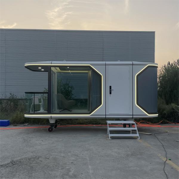 Quality Steel Frame Space Capsule Room for Villa in Postmodern Farmhouse Design for sale