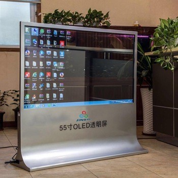 Quality Indoor Transparent OLED Display For Large Scale Shopping Malls 3840*2160 Max for sale
