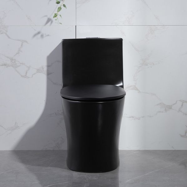 Quality Elongated Bowl Dual Flush One Piece Toilet With Round Bowl 1.28 GPF/4.8LPF for sale