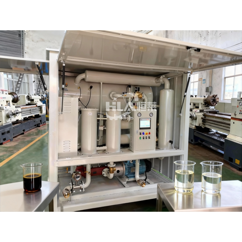 Quality Emulsification Value ≤15min GBF 7305 turbine oil filtration systems offering filtering precision ≤3 micron to improve oil and turbine reliability for sale