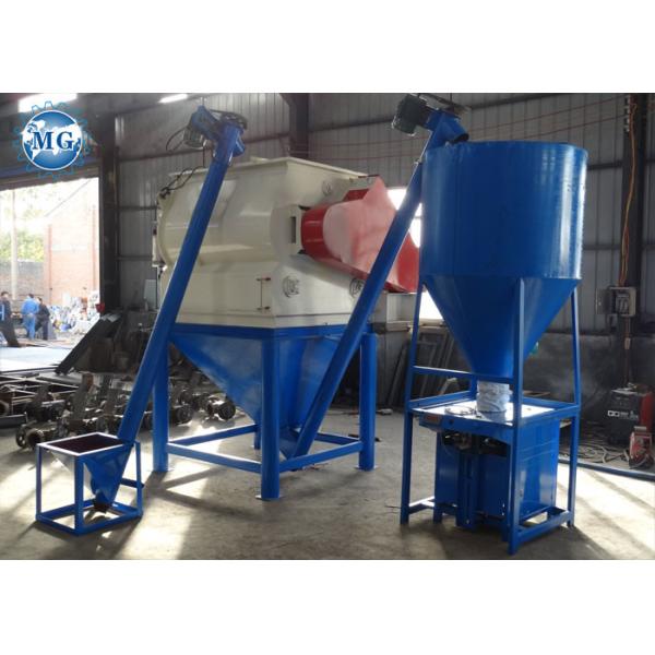 Quality Twin Shafts Paddle Mortar Mixer Machine Equipped Sampling Device for sale