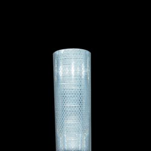 Quality OEM Prismatic Silver Reflective Vinyl Sheeting Printable For Signboard for sale