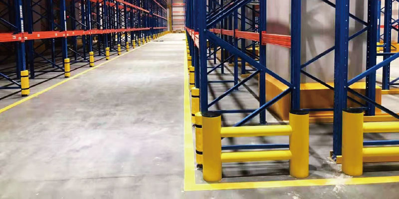Racking Upright Protectors  Rack End  Protector Guard  Warehouse Safety Bollard