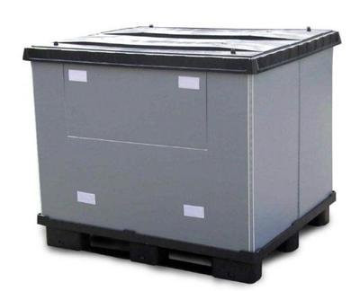 Quality Waterproof Folding Plastic Boxes Washable Recyclable Folding Storage Containers for sale