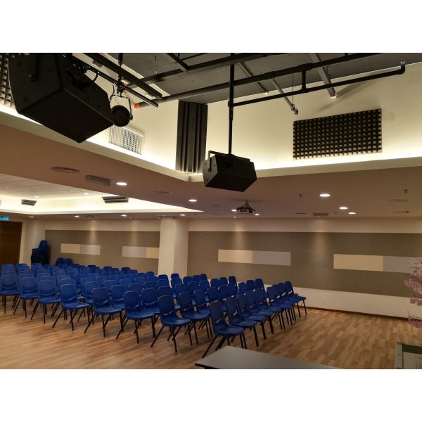 Quality Multipurpose Hall Timber Microperforated Aluminium Composite Soundproofing for sale